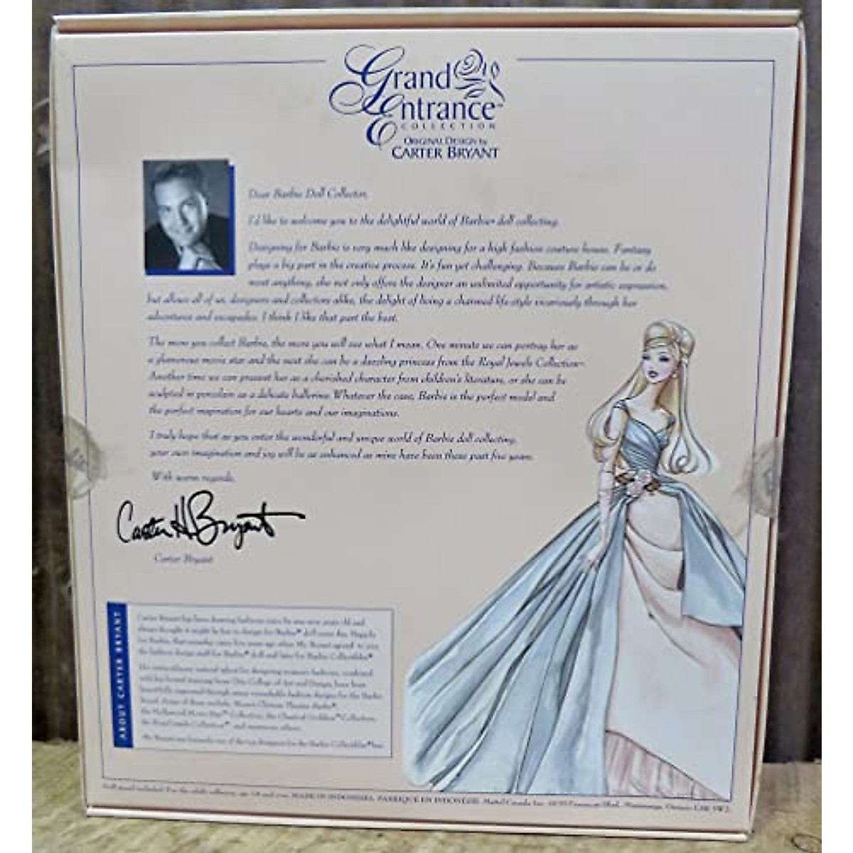 Barbie 2000 Carter Bryant Grand Entrance #1