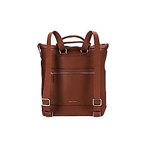 Cole Haan Grand Ambition Leather Convertible Backpack British Tan One Size