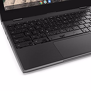Lenovo 100E Chromebook 2ND Gen Laptop, 11.6" HD (1366 X 768) Display, MediaTek MT8173C Processor, 4GB LPDDR3 RAM, 16GB eMMC TLC SSD, Powervr GX6250, Chrome OS, 81QB000AUS, Black