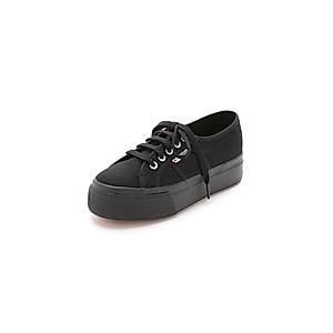 Superga 2790 Linea UP and Down Trainer Full Black Euro 36 Full Black
