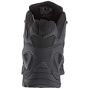Merrell Men's Moab 2 Mid Tactical Waterproof Military Boot, Black, 11.5