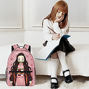 caiptay Cartoon Backpack 3D Printing Casual Lightweight Multifunction Durable Casual Backpacks