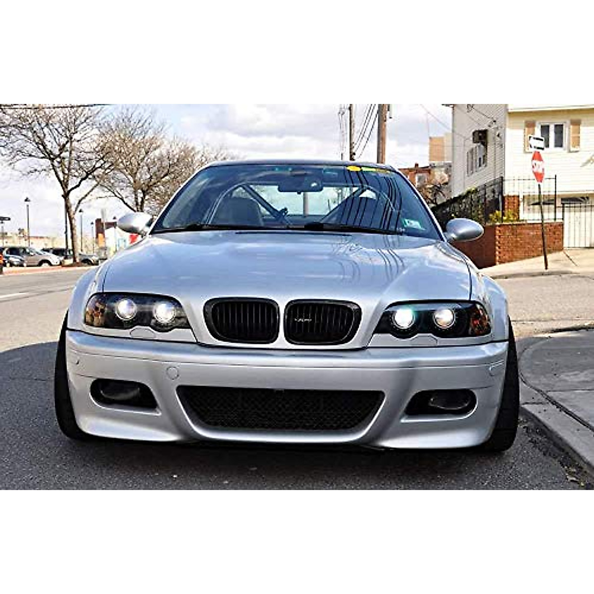 iJDMTOY 3.0-Inch H1 Bi-Xenon Projector Lens Compatible With Car Lighting Retrofit, Custom DIY Job