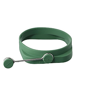 5pcs Reversible Egg Rings for Frying Eggs, Non Stick Egg Cooker Ring Molds, Silicone Crumpet Ring Mold for Muffins Pancake Breakfast Sandwich Burger