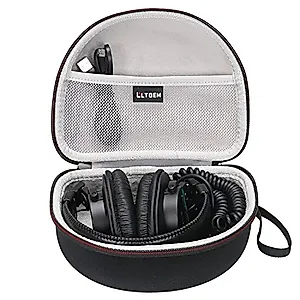 LTGEM Hard Headphones Case for Sony MDR7506 Professional Large Diaphragm Headphone - Travel Carrying Storage Bag
