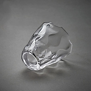 Sizikato 6pcs Frosted Glass Small Wine Cup, 50ml Tea Cup Sake Cup