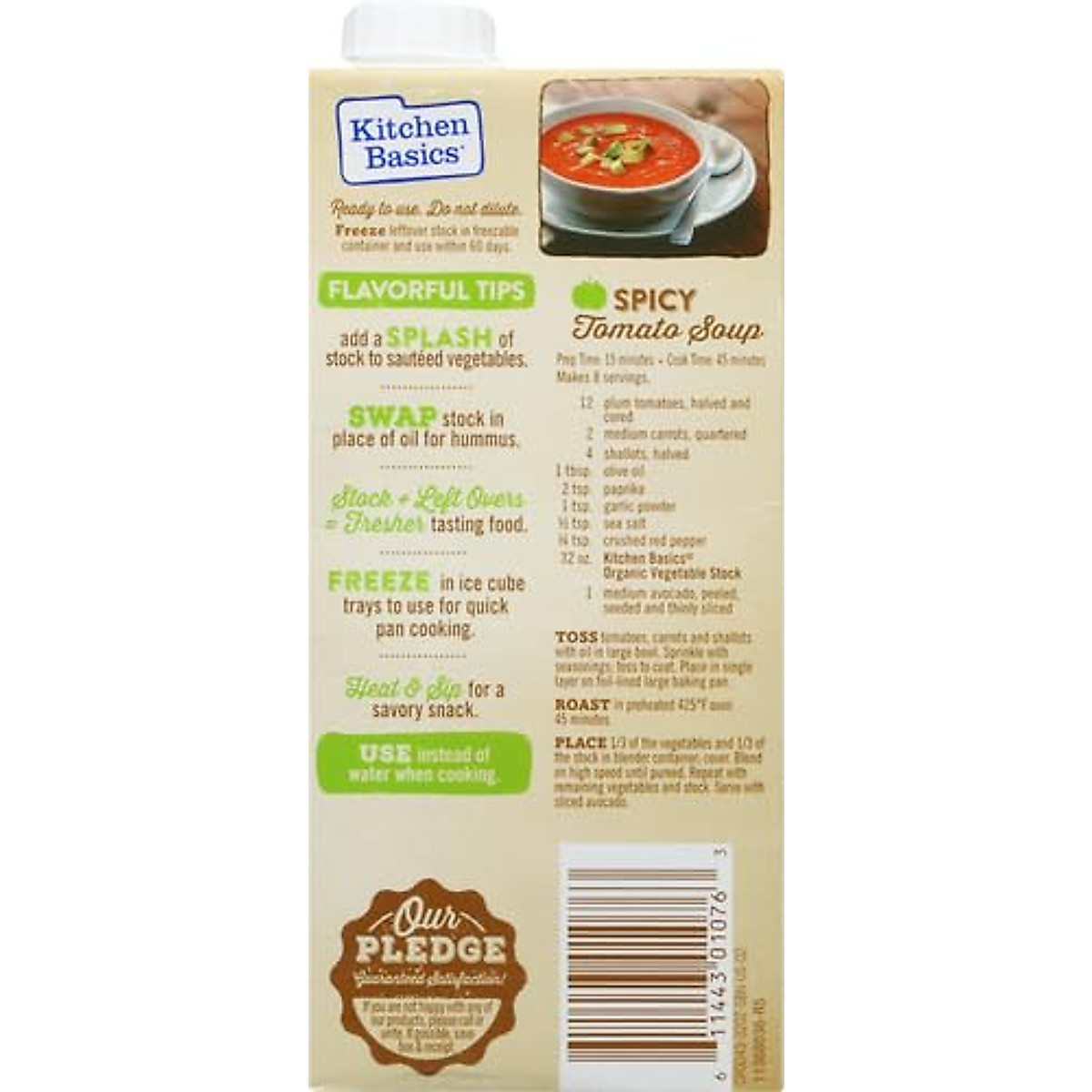 Kitchen Basics Organic Vegetable Stock, 32 fl oz