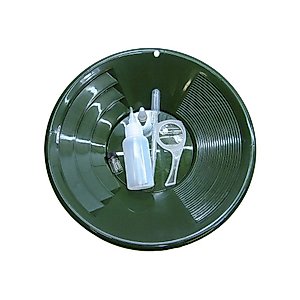 12" Gold Pan 5 Piece Kit (Greeen)