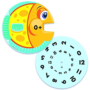 Carson Dellosa EZ-Spin Addition Math Manipulative, 18 Piece Bulletin Board Cutouts, Addition Bulletin Board and White Board Decorations, Math Classroom Décor