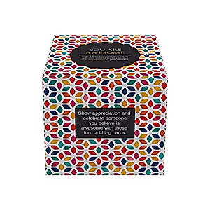 Dessie Inspirational Cards With Envelopes and “You’re Awesome” Seals. “Post-it” Note Size Appreciation Cards. Encouragement Cards. Gratitude Cards. Positive Affirmations Cards, 60 Cards