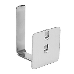 Yosoo 2pcs 304 Stainless Steel Cutting Board Racks Wall-Mounted Chopping Cutting Board Rack Pot Lid Storage Holder Kitchen Supplies