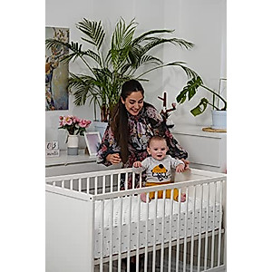 Pack n Play Sheets – Premium Pack and Play Sheets 4 Pack – 100% Super Soft Jersey Knit Cotton Playard Mattress Sheets – Portable Playpen Fitted Play Yard Mini Crib Sheet for Boy & Girl (24 x 38 x 5)