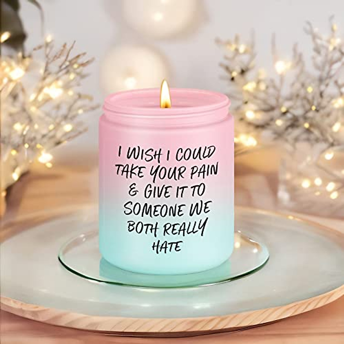 GSPY Candles, Get Well Soon Gifts for Women - Get Well Gifts, Sympathy Gift - Surgery Recovery, Feel Better, Grieving, Condolence, Divorce, Sorry for Your Loss, Chemo, Cancer Gifts for Women