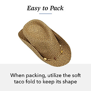 Wallaroo Hat Company – Women’s Waverly Trilby Fedora – Short Brim, Packable Design and Adjustable Sizing for Medium Crown Sizes – Trendy and Chic Sun Hat for Casual All-Season Style (Natural)