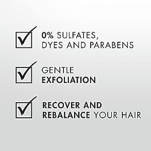 Nexxus Sulfate-Free Scalp Scrub Hair Treatment Exfoliating and Nourishing Detox Hair Care 11.25 oz