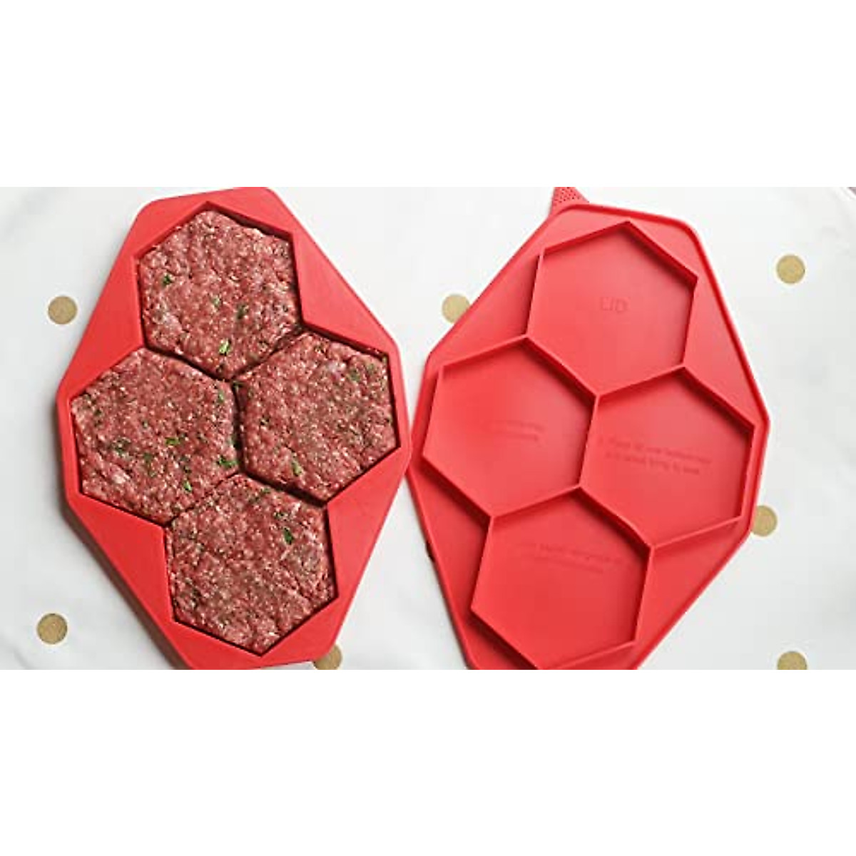 Burger Master MAX 4-in-1 Burger Press by Shape+Store