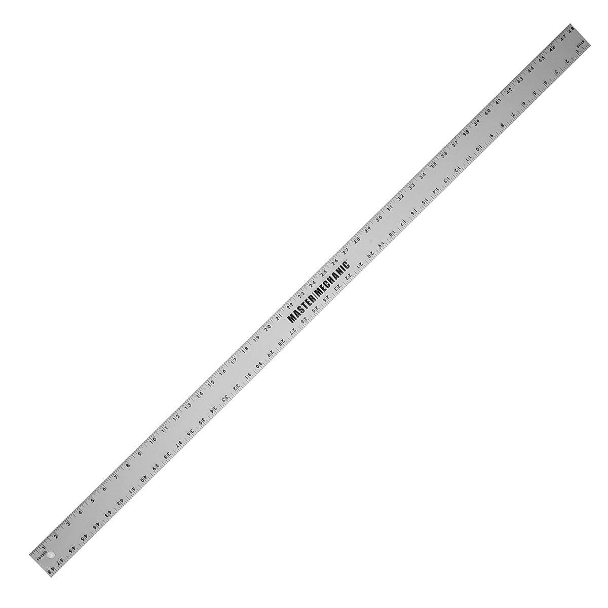 hangzhou great star indust 162994 Master Mechanic, 48", Aluminum Ruler & Straight Edge