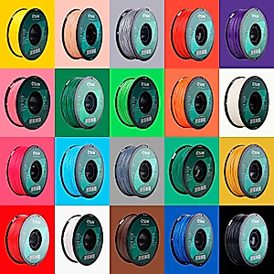 eSUN ABS+ Filament 1.75mm, 3D Printer Filament ABS Plus, Dimensional Accuracy +/- 0.05mm, 1KG Spool (2.2 LBS) 3D Printing Filament for 3D Printers, Black