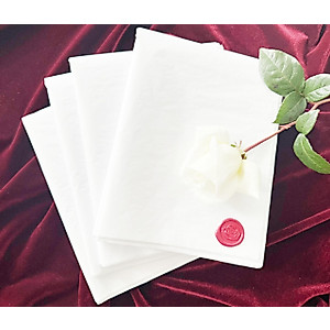 104+ Sheets Un-Buffered Acid, Sulfur & Lignin Free ARCHIVAL Tissue Paper 20x30in. Properly Pack & Store Your Textiles, Silver, Photos, Art & Much More. Details For Living