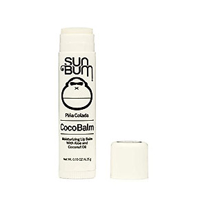 Sun Bum Piña Colada Cocobalm | Hydrating Lip Balm with Aloe |Paraben Free, Silicone Free, | 0.15oz Stick (20-48058)