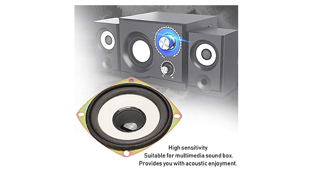 eboxer-1 3 Inch Full Range Speaker: High-Sensitivity Audio Woofer