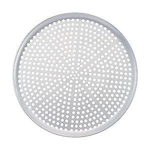 Norjac Pizza Pan with Holes, 12 Inch, 2 Pack, Restaurant-Grade, 100% Aluminum, Perforated Pizza Pan, Oven-Safe, Rust-Free.