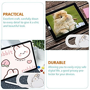 SOLUSTRE Camrea 3Pcs Webcam Slider Privacy Sticker Cover Privacy Protection Webcam Blockers Sliders