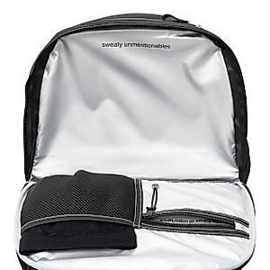 RIP-IT | Womens Pro Black & Silver Soccer Backpack with Padded Adjustable Straps | Ventilated Pockets, Water Resistant Bonnet, & Soccer Ball Compartment