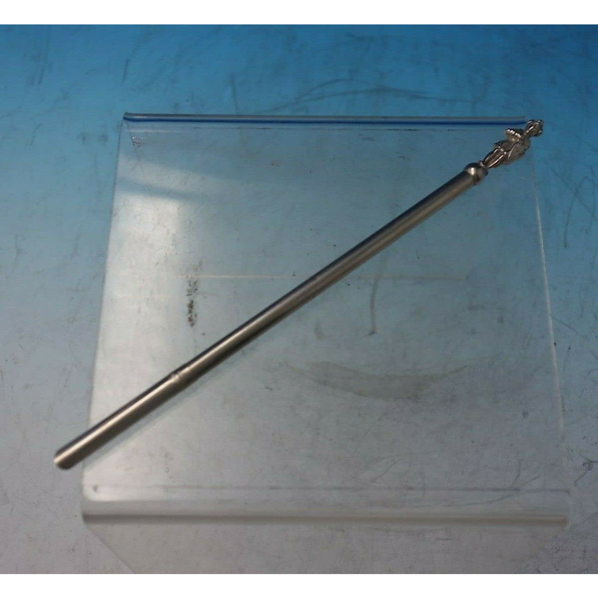 English Silverplate Desk Set 3pc Knife Seal Pen in Original Fitted Box (#5888)