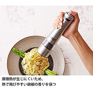 Russell Hobs 7922JP Electric Mill, Salt and Pepper, Pack of 2