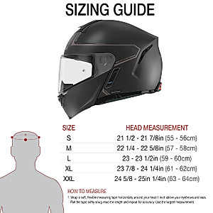 Sena Impulse Modular Motorcycle Smart Helmet (Gloss White, Large)