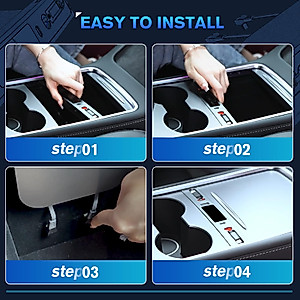 AOLEAD Tesla Model 3 Model Y 2021 2022 2023 Accessories for Tesla Center Console Organizer