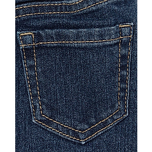 The Children's Place baby girls Toddler Denim Skort Skirt, China Blue, 5T US