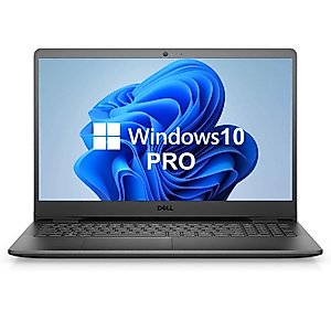 Dell Inspiron 3000 15” Laptop Intel Celeron – 128GB SSD+500GB HDD – 8GB DDR4 – 1.8GHz - Intel UHD Graphics - Windows 10 PRO- Inspiron 15 3000 Series - New