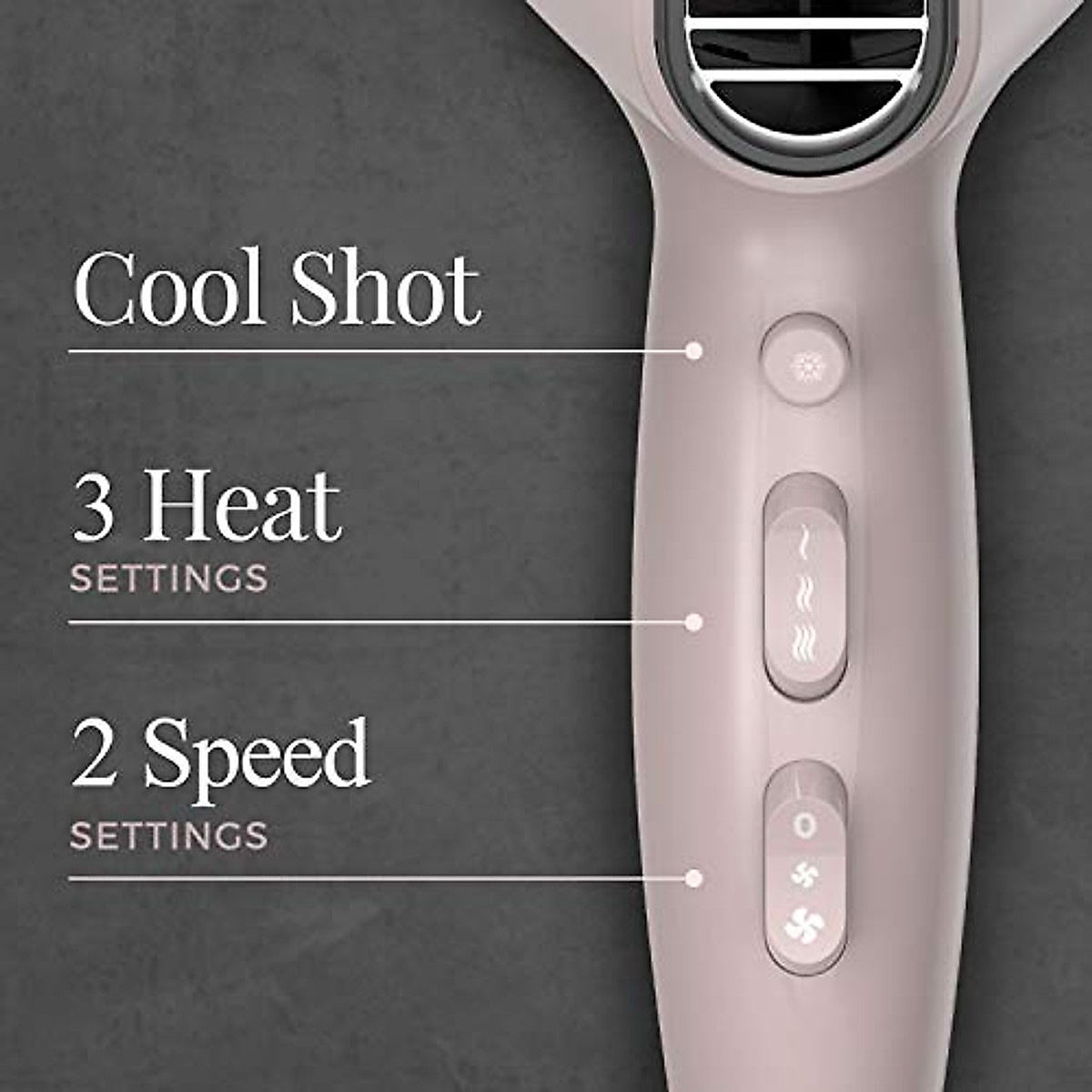 Remington Pro Wet2style Dryer, With Ionic & Ceramic Drying Technology, Mauve, D20A10