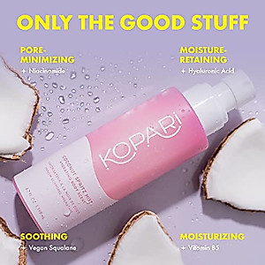 Kopari Coconut Spritz Mist, Hydrating Scented Body Spray, Moisturizing Body Oil Spray with 100% Organic Coconut Oil, Refreshing