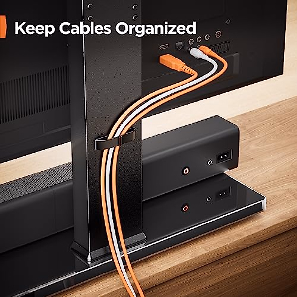 Perlegear Universal TV Stand Mount, Heavy-Duty Tabletop TV Stand for 43–85 inch TVs up to 99 lbs, Swivel TV Stand with Tempered Glass Base, Height-Adjustable TV Stand Base, Max VESA 800x400mm