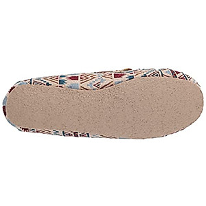 Minnetonka Womens Mosaic Cally Moccasin, Cream Mosaic, Size 8