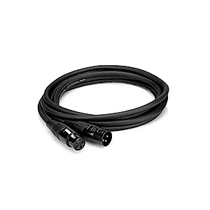 Hosa HMIC-025 REAN XLR3F to XLR3M Pro Microphone Cable, 25 Feet