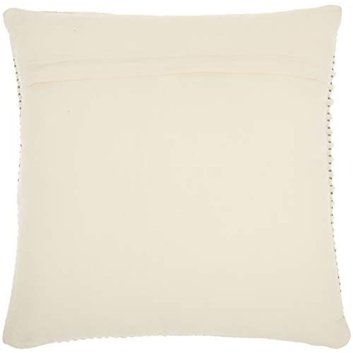 Mina Victory Holiday Xmas Tree Loops Ivory/Grey 20"X20" Throw Pillow