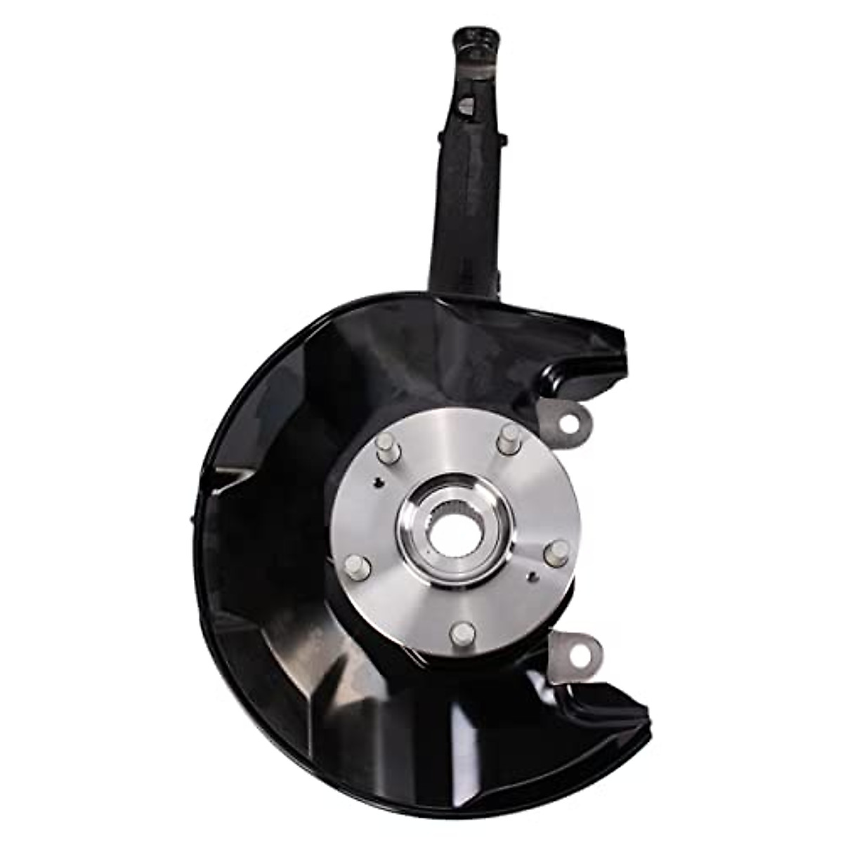 TRQ Steering Knuckle Set Compatible with 2009-2014 Acura TSX 2008-2012 Honda Accord