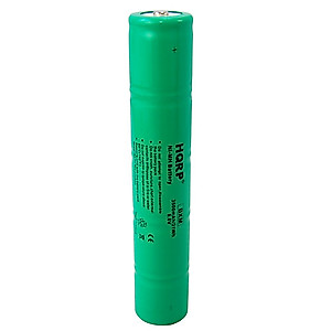 HQRP Ultra High Capacity Ni-Mh 1/2D 6V 3500mAh Rechargeable Battery for Maglite 201701/40070249 / ESR4EE3060 / ET2600D / ML5000 / N38AF008A Battery Replacement