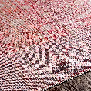 Artistic Weavers Cadman Printed Oriental Area Rug, 7'10" x 10'2", Rust/Navy