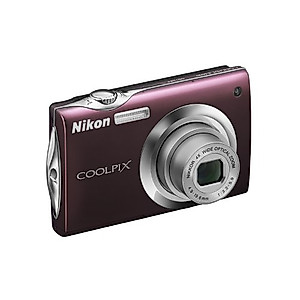 Nikon Coolpix S4000 12.0MP Digital Camera with 4x Optical Vibration Reduction (VR) Zoom and 3.0-Inch Touch-Panel LCD (Plum)