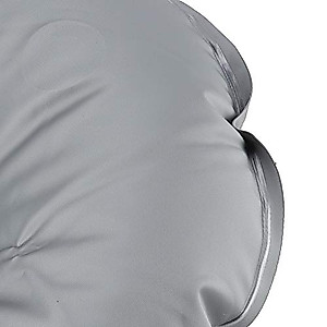 Ejoyous Flag Base Weight Bag for Umbrella, Foldable Portable Sunshade Umbrella Ground Feather Flag Base Holder Round Water Weight Bag Sandbag for Outdoor Patio Beach Garden - Filled with Water