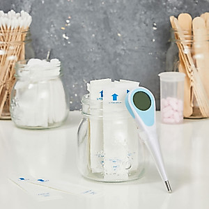 Juvale 500-Pack Disposable Digital Thermometer Probe Covers - Oral, Rectal, Armpit Temperature Reading Sheath Sleeves