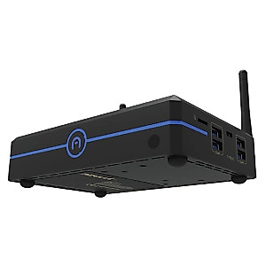 AZULLE Byte4 Pro Mini Desktop Computer with PoE Module, Intel Celeron J4125 2GHz, 4GB RAM, 64GB SSD, Windows 10 Pro, Free Upgrade to Windows 11