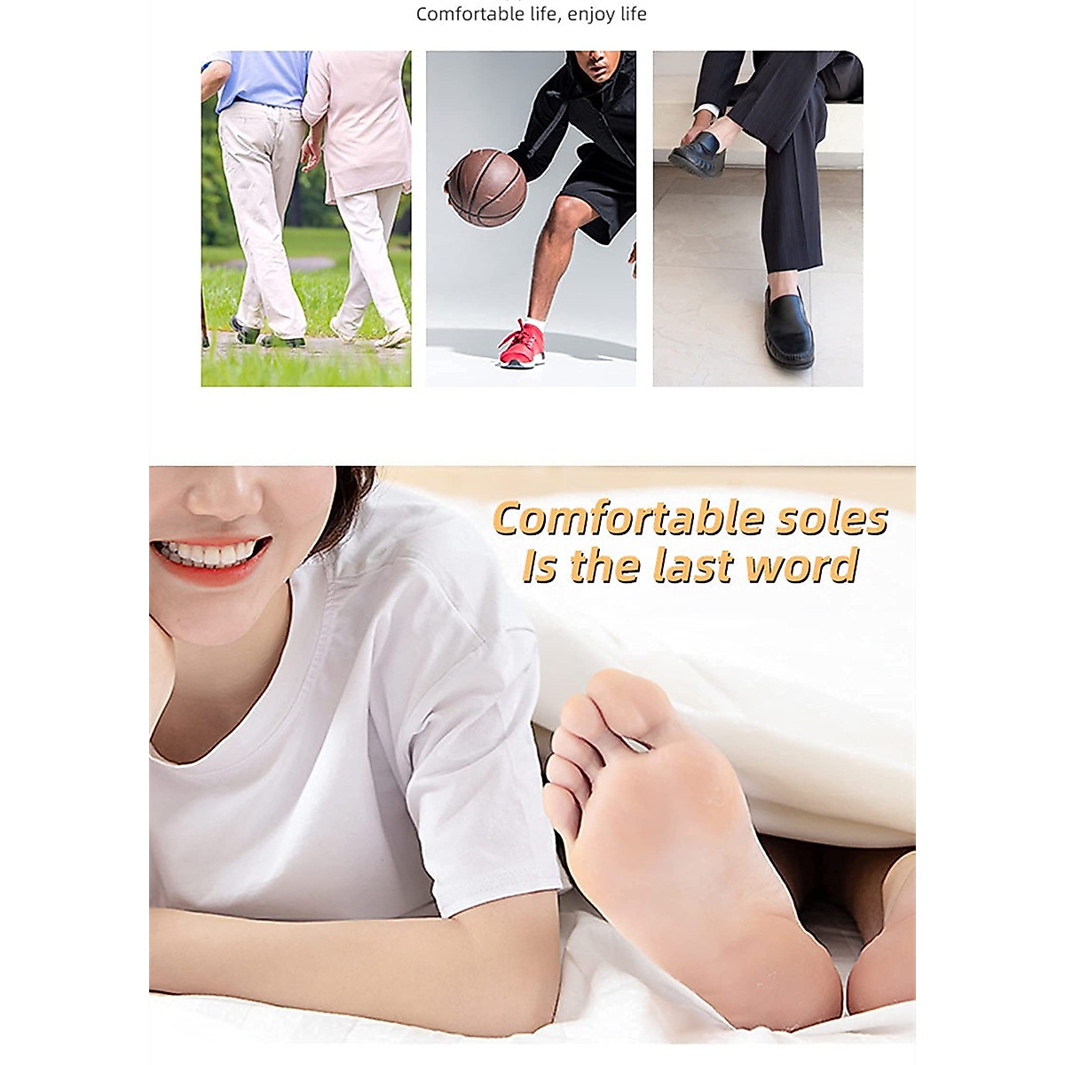 ERSANLI Pinky Toe Splint, Pinky Toe Straightener,.Pinky Toe Bunion Pads, Men'S And Women'S Bunion Corrector, Bunion Relief Toe Separators For Overlapping Toes.(1 Pair, Large)