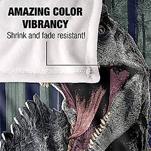 Jurassic World: Dominion Blanket, 36"x58" Giganotosaurus Silky Touch Super Soft Throw Blanket