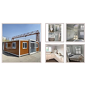 Container House Two Or Three Bedrooms Movable Homes Structure Expandable Container House Tiny Home